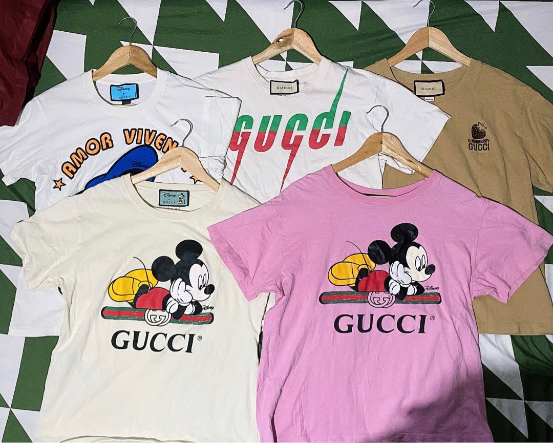 Gucci All authentic legit, Women's Fashion, Tops, Shirts on Carousell