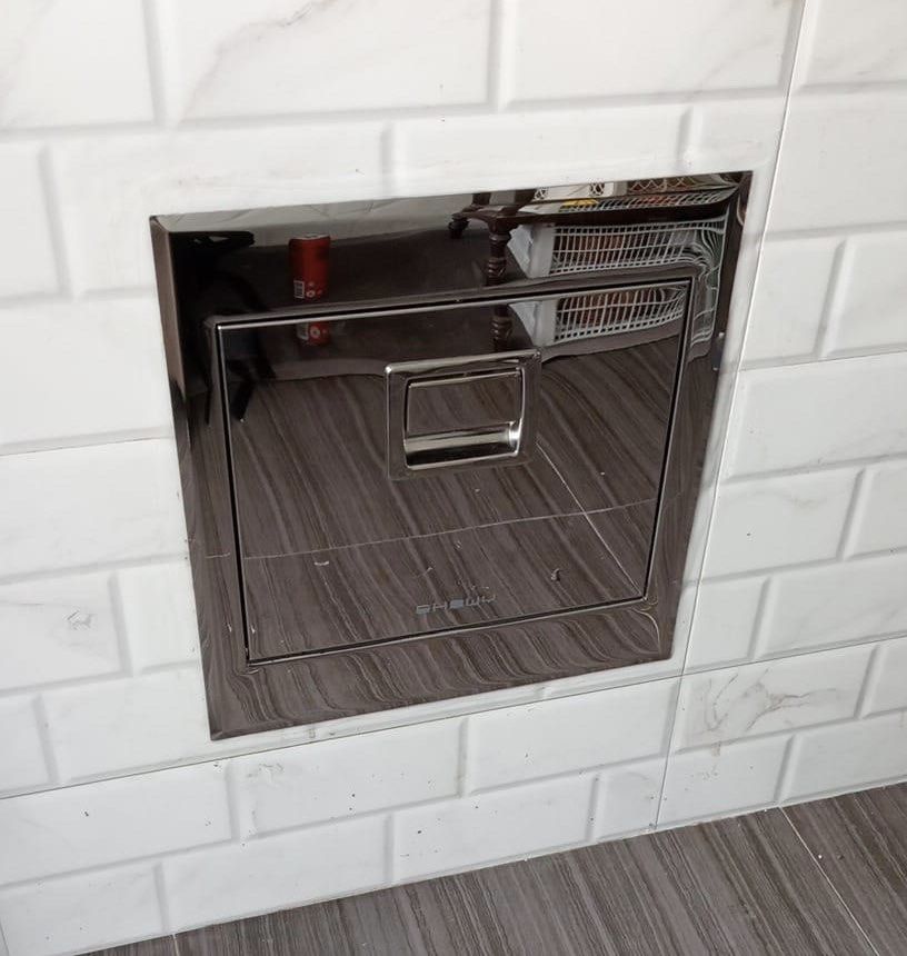 HDB Stainless Steel Rubbish Chute Bin / Direct Contractor / Renovation ...