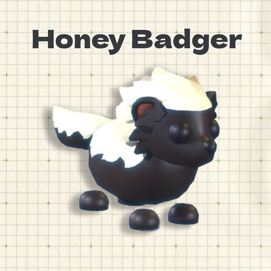 Honey Badger| Adopt Me ROBLOX, Video Gaming, Video Games, Others on ...