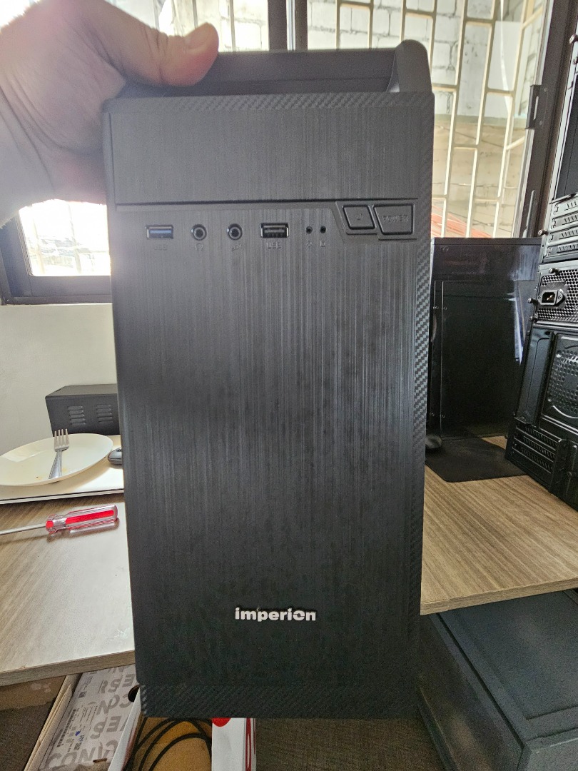 Imperion PC Case with 500w psu and thermatake intake fan, Computers ...