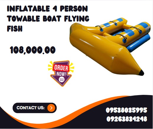 Inflatable 4 Person Towable Boat Flying Fish, Everything Else, Others ...