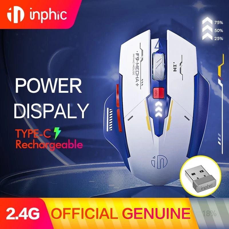 Inphic M6P SE Mecha Wireless Gaming Mouse Rechargeable M6P lightweight ...