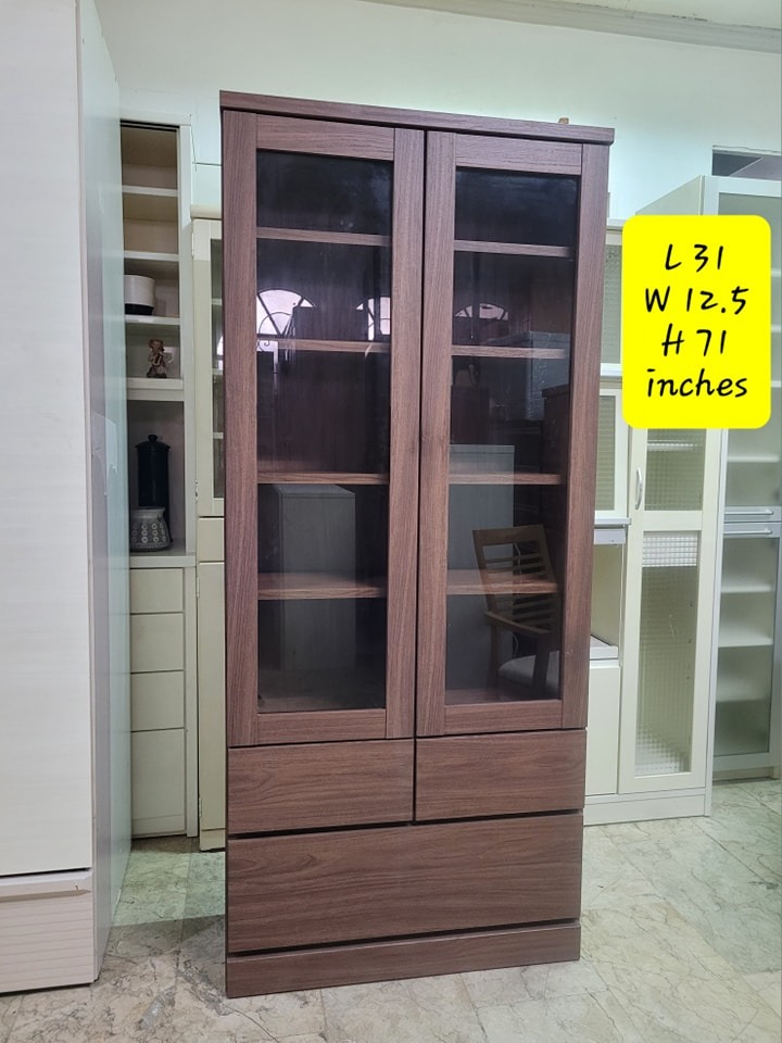 Japan surplus display cabinet, Furniture & Home Living, Furniture ...