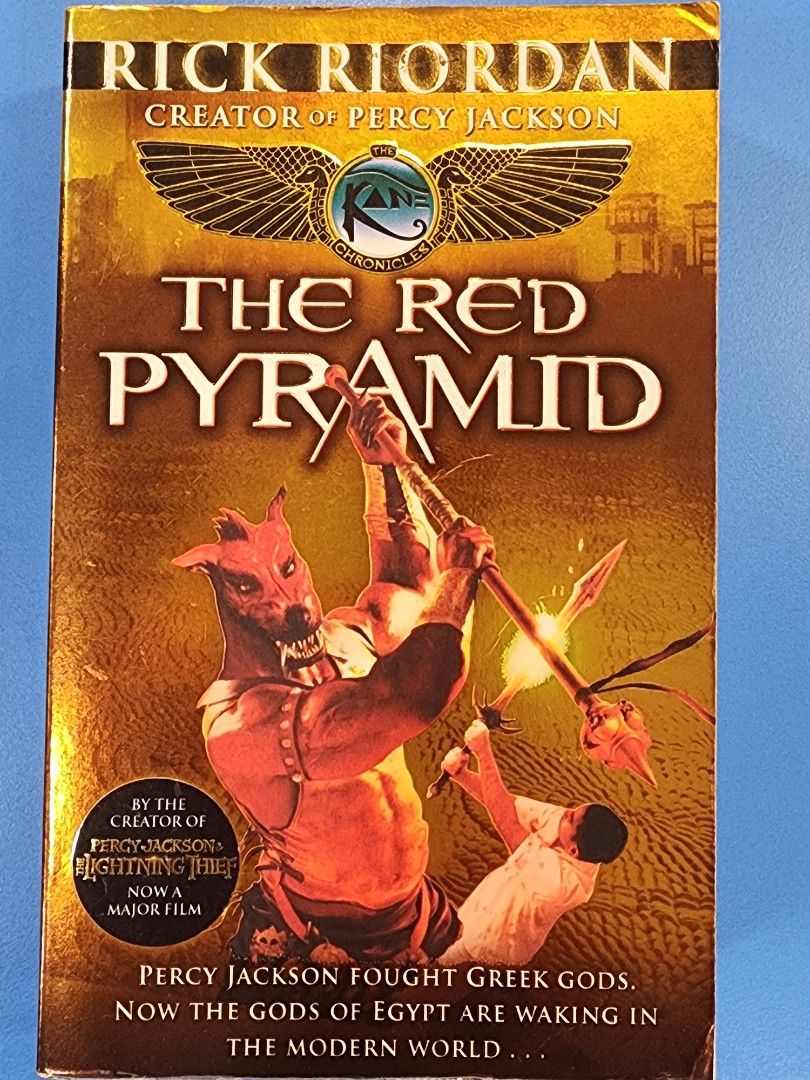 Kane Chronicles: The Red Pyramid by Number One Bestseller Rick Riordan ...