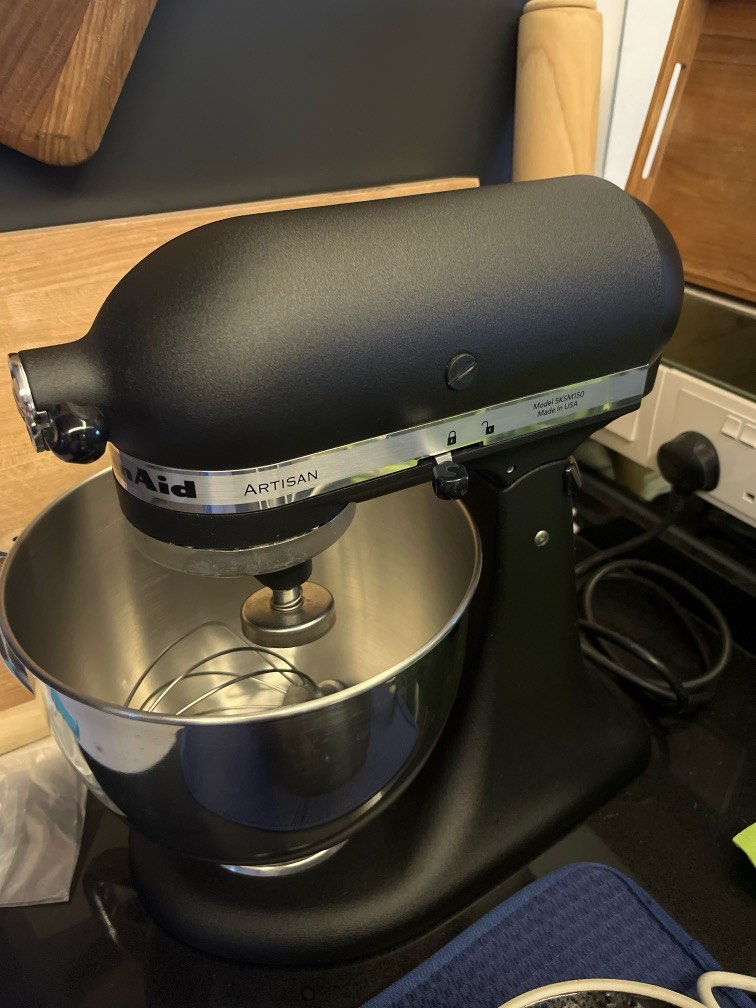 Kitchenaid artisan stand mixer cast iron black (matte), TV & Home ...