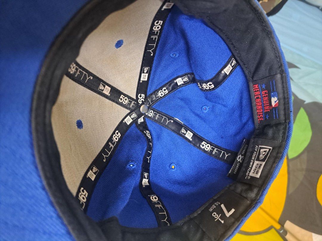 LA New Era 59Fifty Original Cap, 他的時尚, 手錶及配件, 帽子在旋轉拍賣