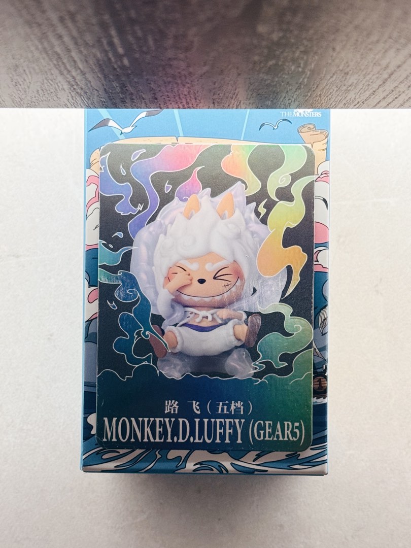 Labubu one pieces - Luffy Gear5, Hobbies & Toys, Toys & Games on Carousell