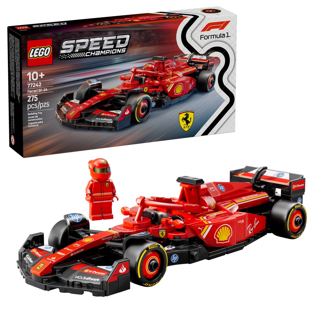 LEGO Speed Champions F1 Ferrari SF-24 Race Car 77242 BNIB, Hobbies ...