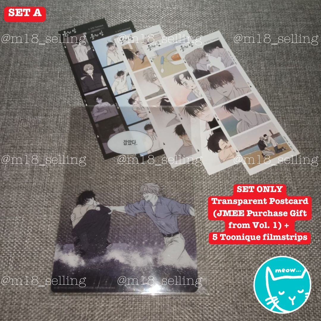 [m18 KR BL MERCH] LTIT Low Tide in Twilight Transparent Postcard and ...