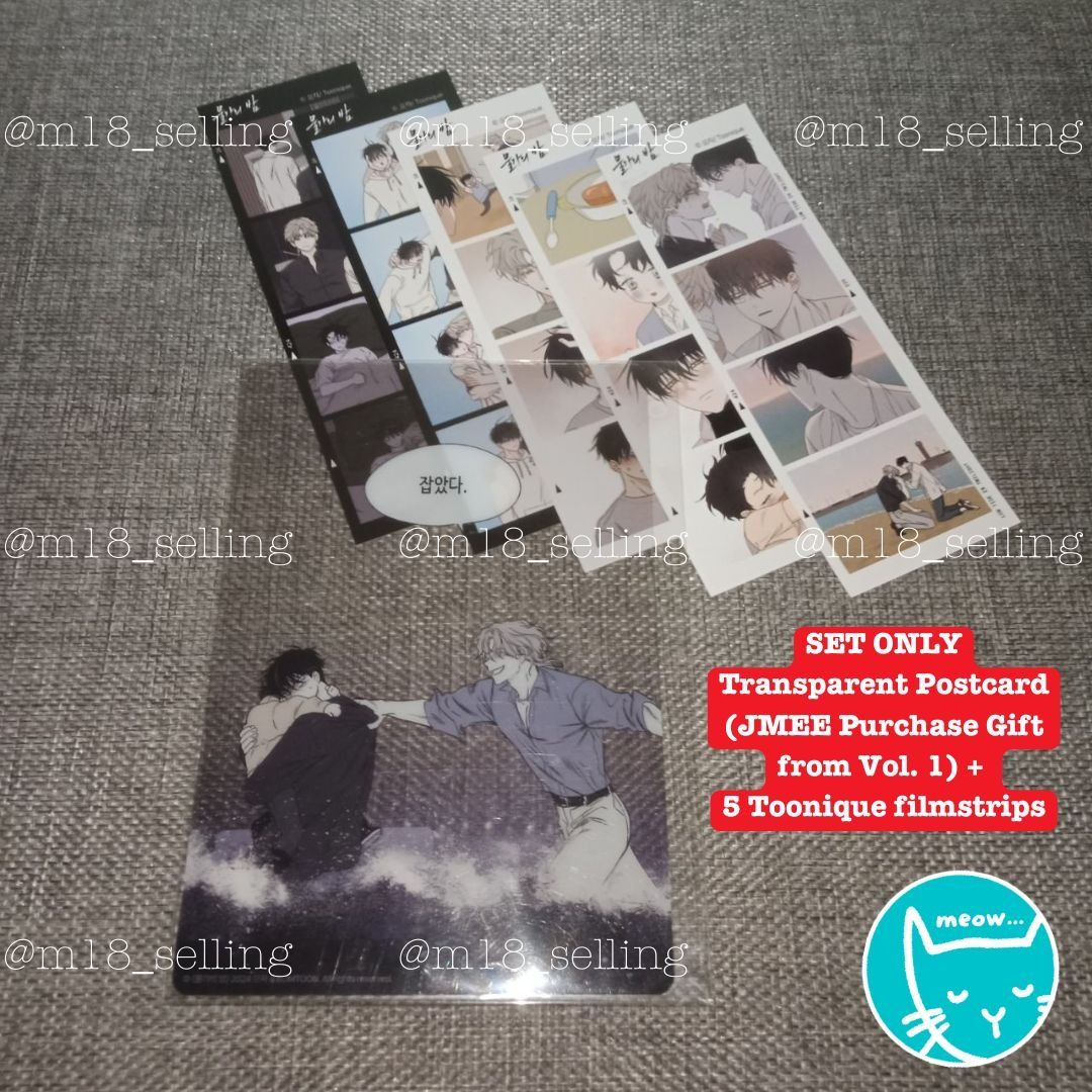 [m18 KR BL MERCH] LTIT Low Tide in Twilight Transparent Postcard and ...