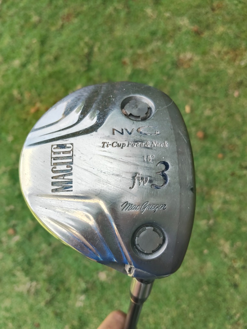 macgregor Golf Wood 3 and wood 5, Sports Equipment, Sports & Games, Golf on Carousell