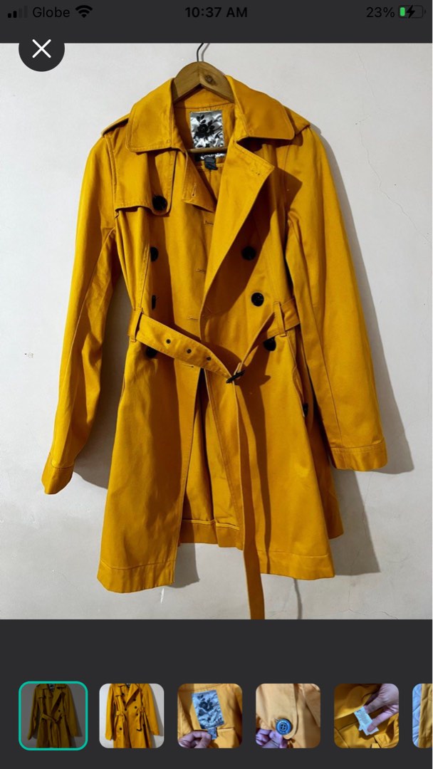 Mango mustard trench coat, Women's Fashion, Coats, Jackets and ...