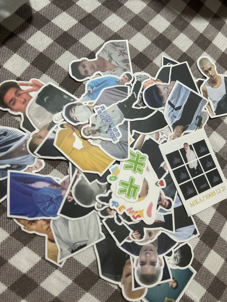 MIKA stickers pack, Hobbies & Toys, Stationery & Craft, Other ...