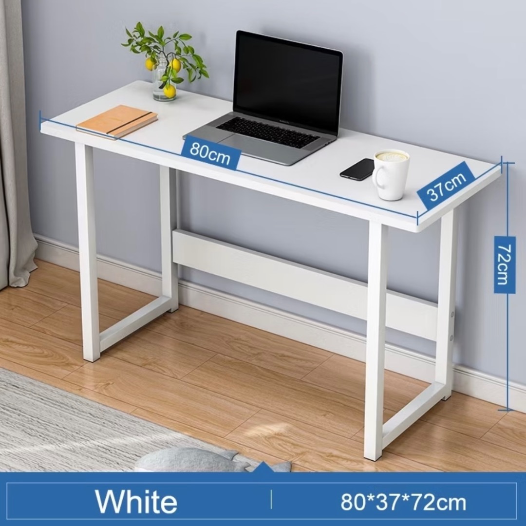 Minimalistic White Study Table | Modern Computer Desk | Writing Table ...