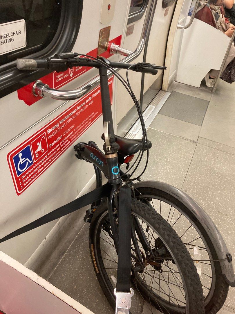 MRT / LRT bike basical bicycle ( foldable/ lipat), Sports Equipment, Bicycles & Parts, Bicycles ...