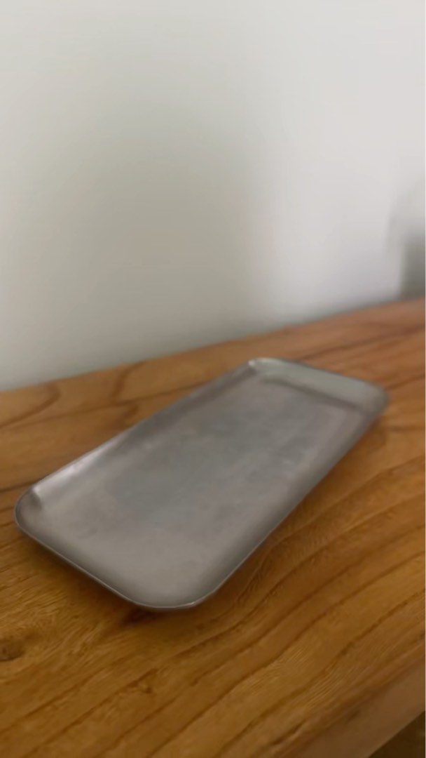 Muji Stainless Pen Tray, Furniture & Home Living, Home Improvement ...