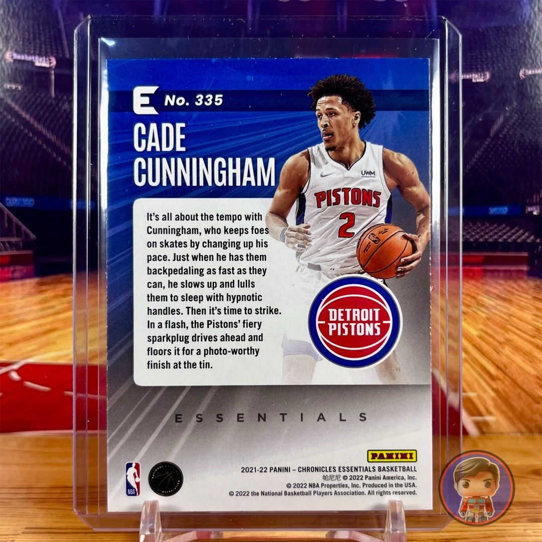 NBA Cards - Cade Cunningham 2021-22 Panini Chronicles Essentials #335 ...