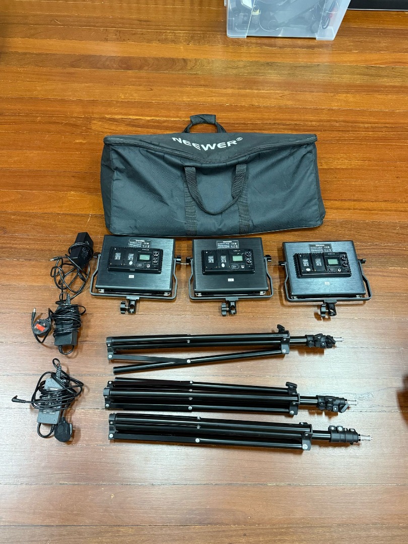 Neewer Advanced 2.4G 660 LED Video Light, Dimmable Bi-Color LED Panel ...