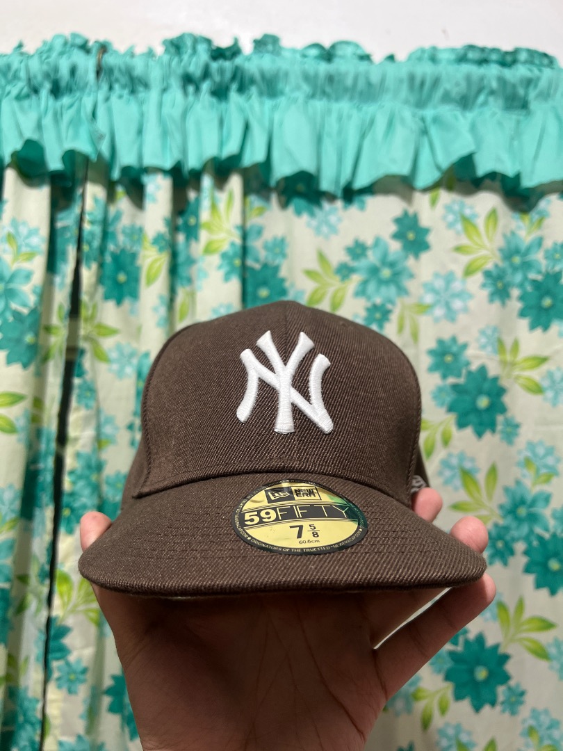 new era new york yankees ny fitted cap hat choco brown, Men's Fashion ...