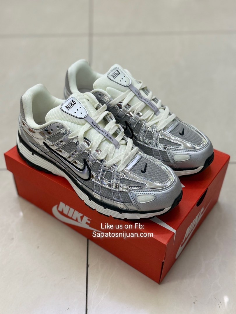 Nike P6000 Metallic silver, Men's Fashion, Footwear, Sneakers on Carousell