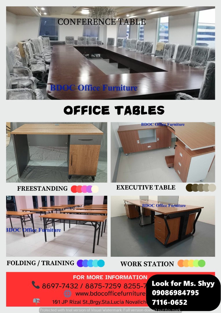 Office Furniture / Office Table / Gang Chair / Steel Cabinet / Kitchen ...
