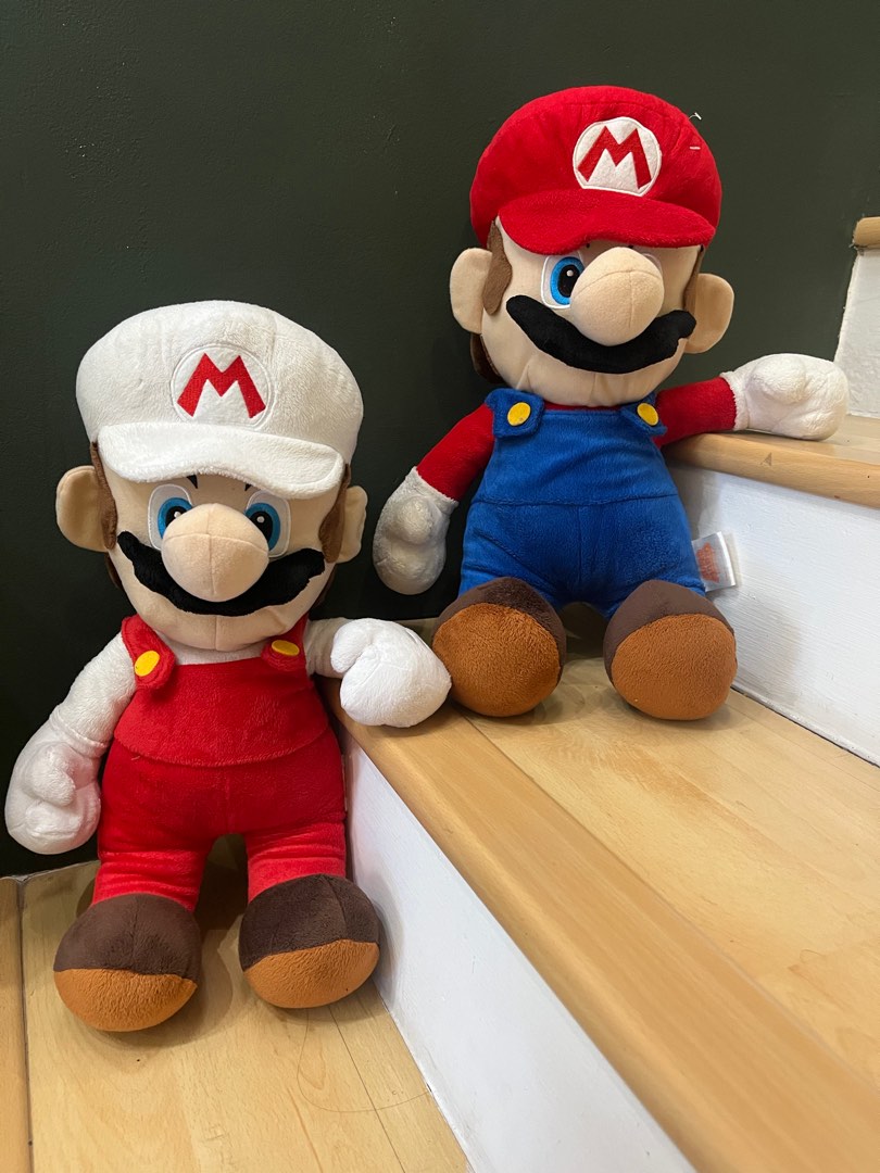 Original 45cm Super Mario plush, Hobbies & Toys, Toys & Games on Carousell