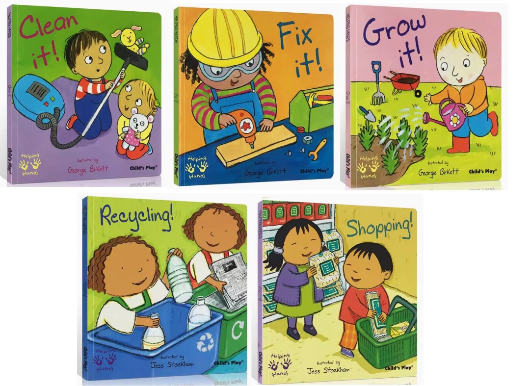 Original Helping Hands : Fix it / Shopping / Recycling / Clean It ...