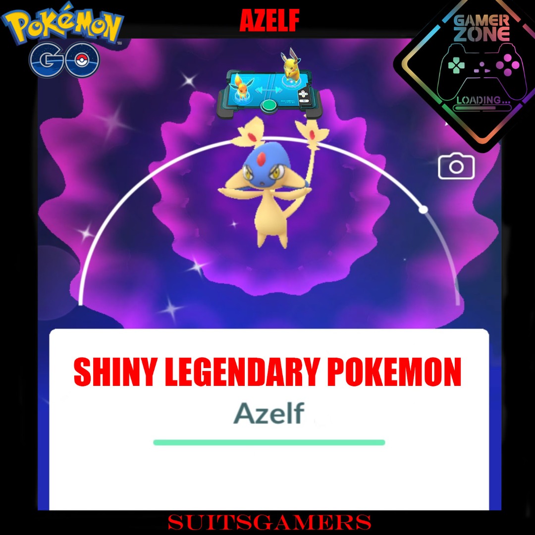 Pokemon GO - Shiny Azelf [SHINY POKEMON], Video Gaming, Video Games ...