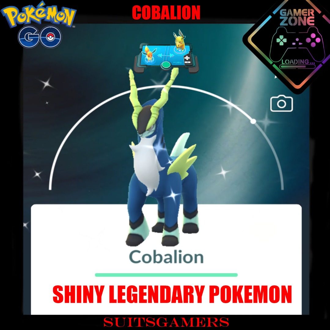 Pokemon GO - Shiny Cobalion [SHINY POKEMON], Video Gaming, Video Games, Others on Carousell