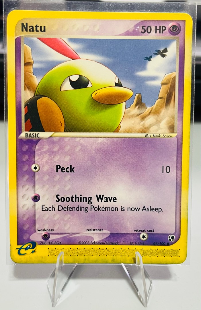 Pokemon Sandstorm - Natu (69/100), Hobbies & Toys, Toys & Games on ...