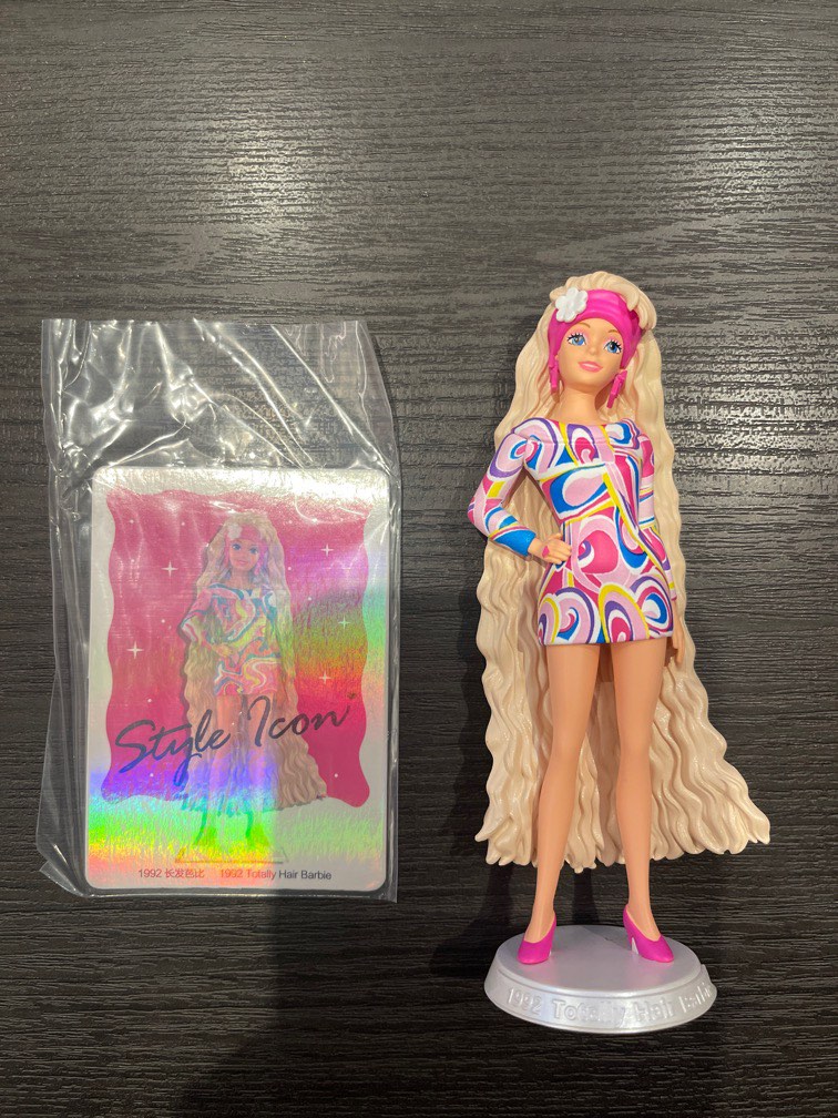 PopMart Barbie 1992 Totally Hair Barbie, Hobbies & Toys, Toys & Games ...