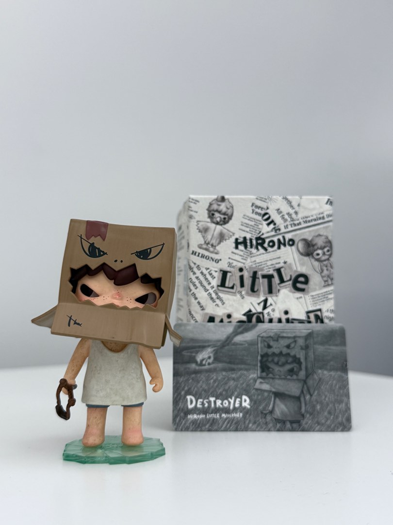 Popmart Hirono Little Mischief - Destroyer (unsealed), Hobbies & Toys ...