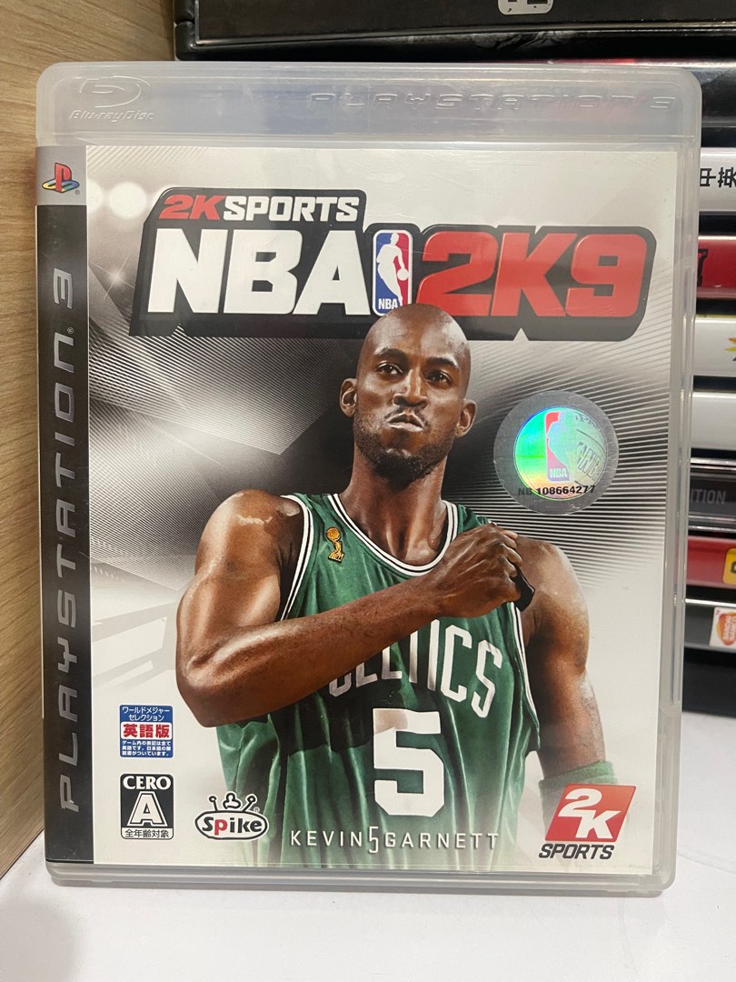 RARE NBA 2K9 Kevin Garnett cover PlayStation 3 2009, Video Gaming ...
