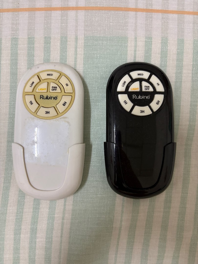 Rubine Ceiling Fan Remote Control, TV & Home Appliances, Other Home ...