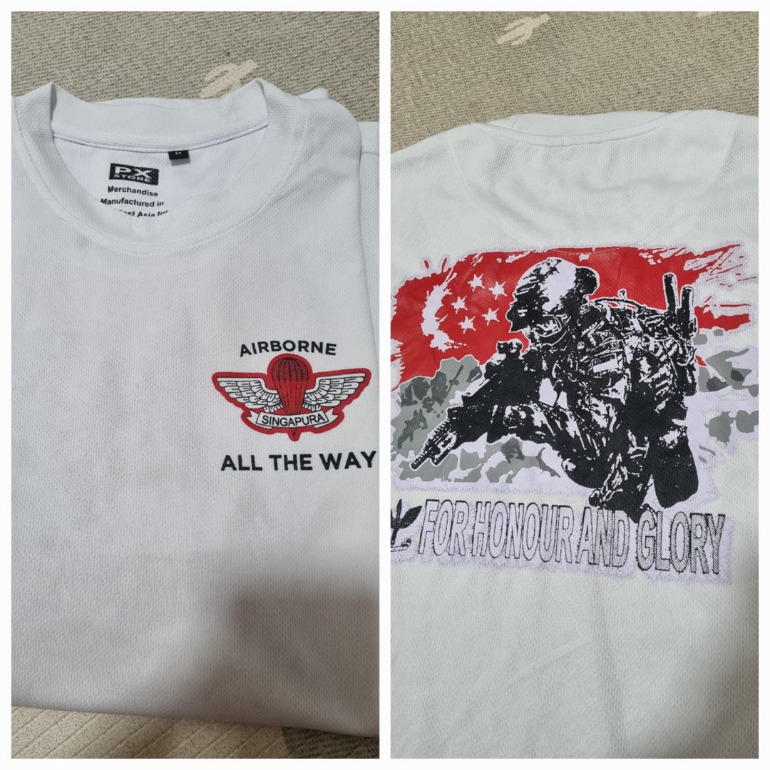 SAF Commando Airborne Tee, Men's Fashion, Tops & Sets, Tshirts & Polo ...