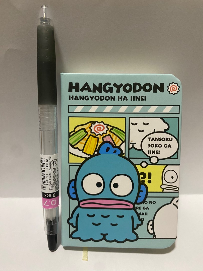 Sanrio Hangyodon mini notebook/notepad, Hobbies & Toys, Memorabilia & Collectibles, Fan ...