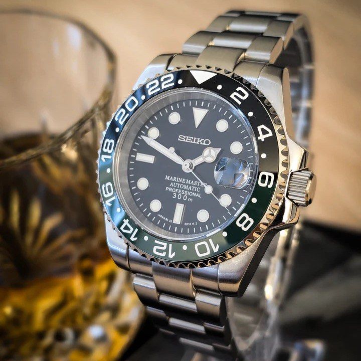 Seiko Mod Submariner Sprite NH35 Automatic Regan Harney, Fesyen Pria ...