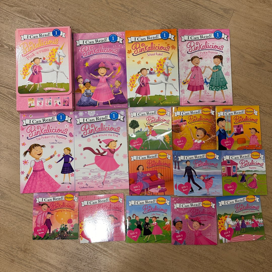 Set of 17 books Pinkalicious Girl Young Children Books I Can Read ...
