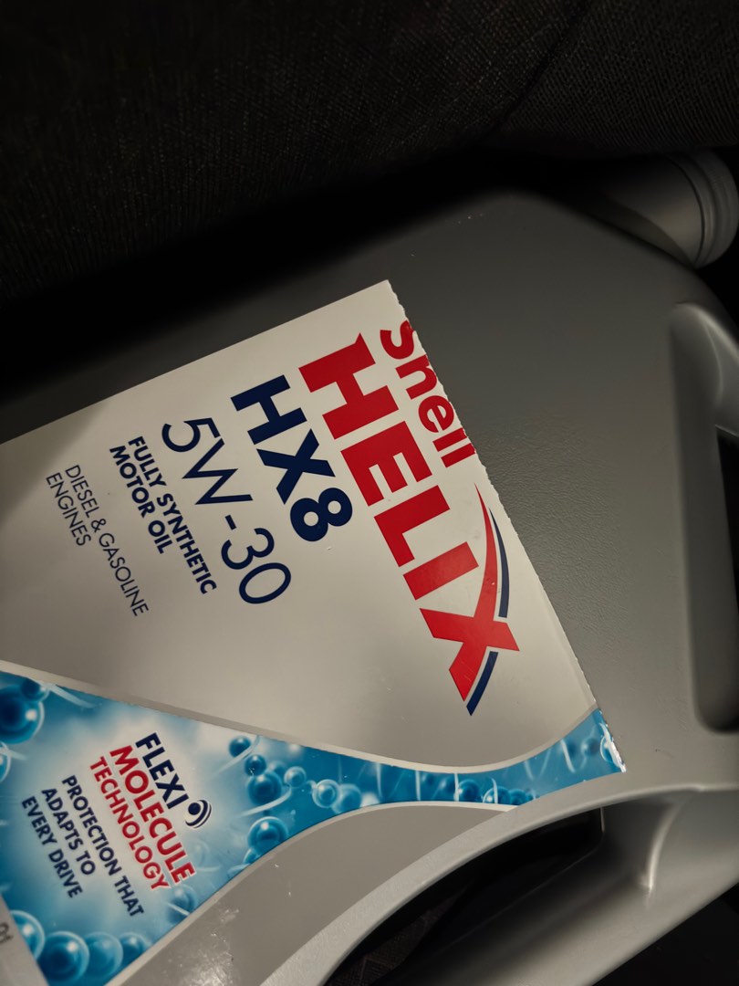 Shell helix hx8 5w30 fully synthetic motor oil, Auto Accessories on ...