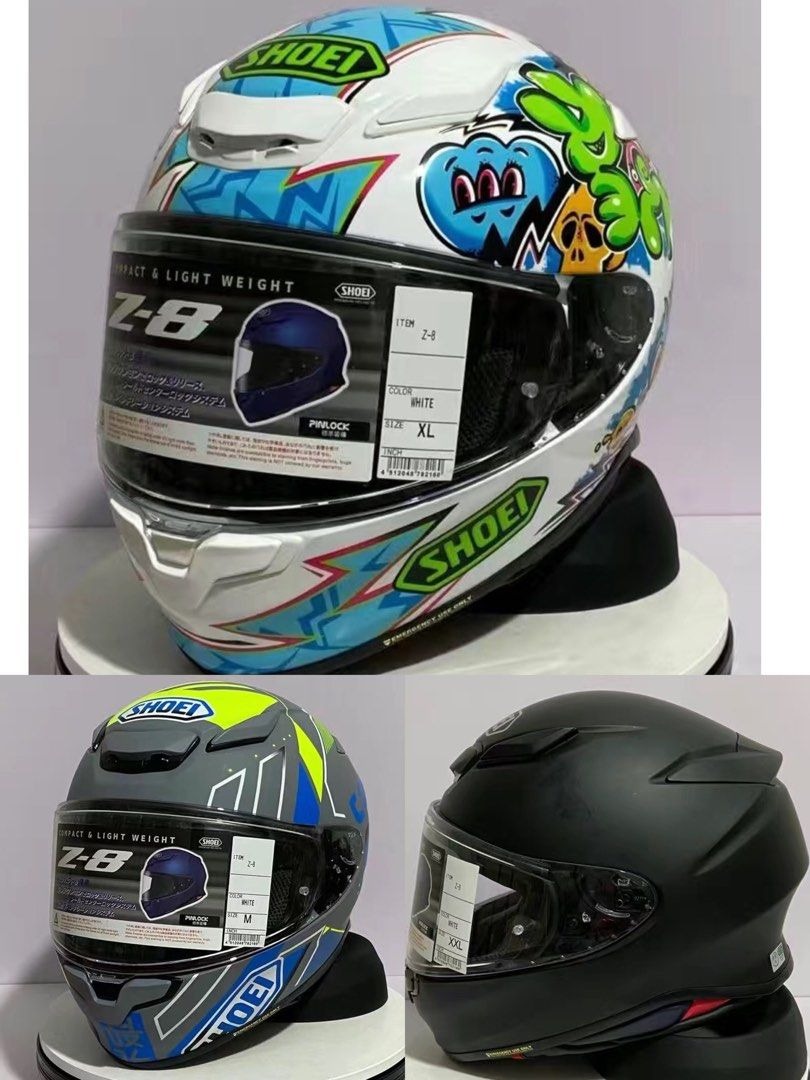 SHOEI z8, Motorcycles, Motorcycle Apparel on Carousell