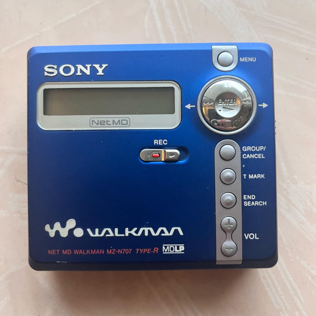 Sony MD Walkman MZ-N707, Audio, Portable Music Players on Carousell