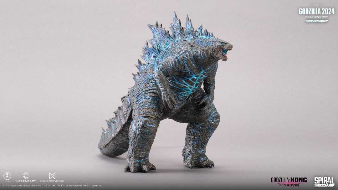 Spiral Studio - Godzilla 2024 - Pre-evolved Form - Supercharged Ver ...