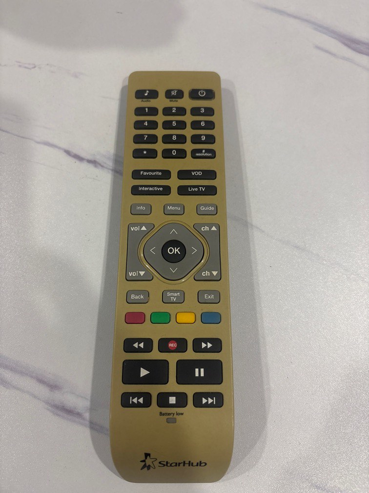 StarHub remote control (CA276), TV & Home Appliances, TV ...