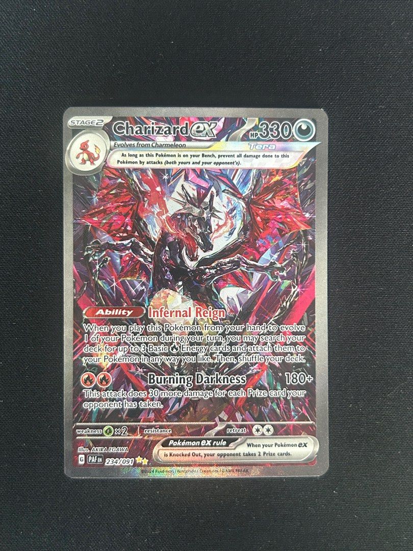 SV4.5: Paldean Fates - Charizard ex 234/092 Special Illustration Rare ...