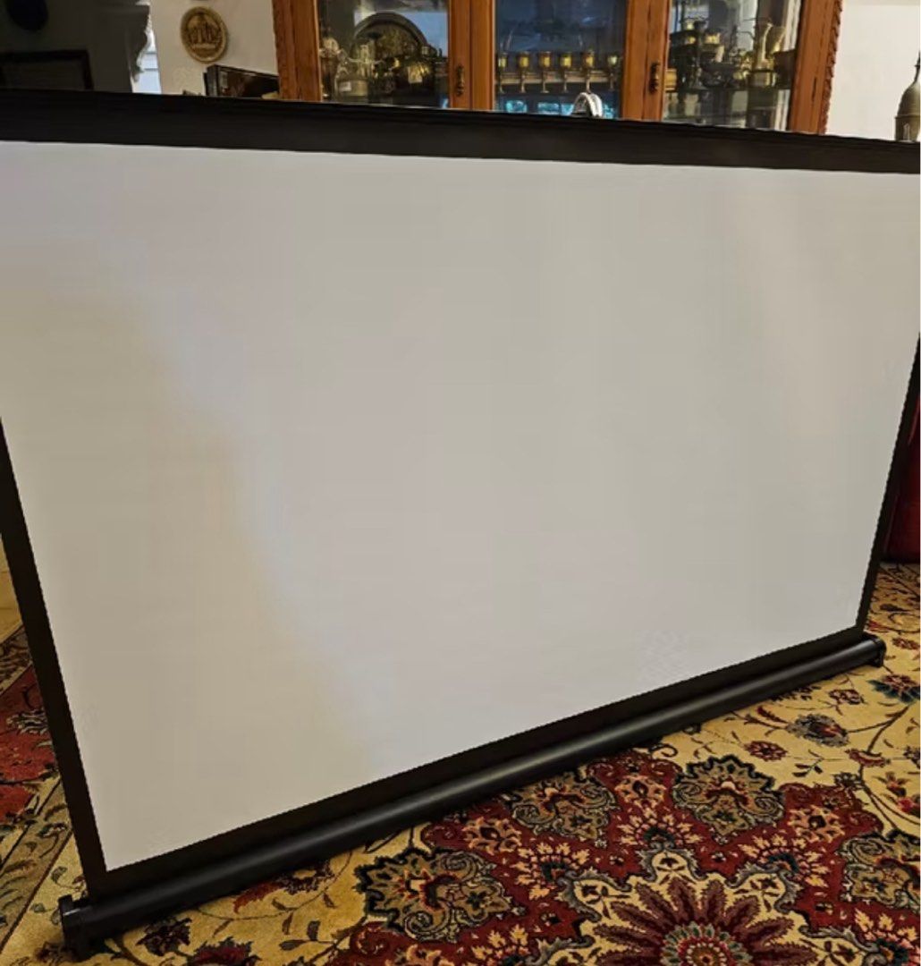 Table top Projectror screen 50 inch, TV & Home Appliances, TV ...