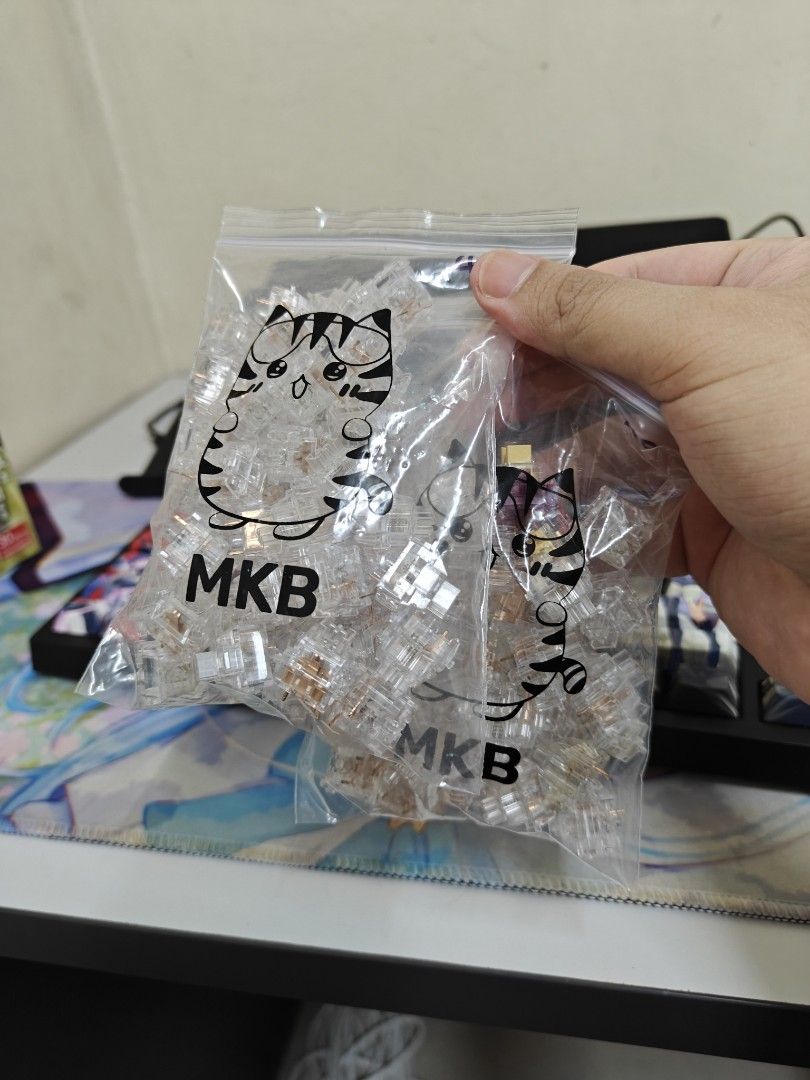 Tecware Phantom+ 87 keys mechanic keyboard with Star rail Acheron ...