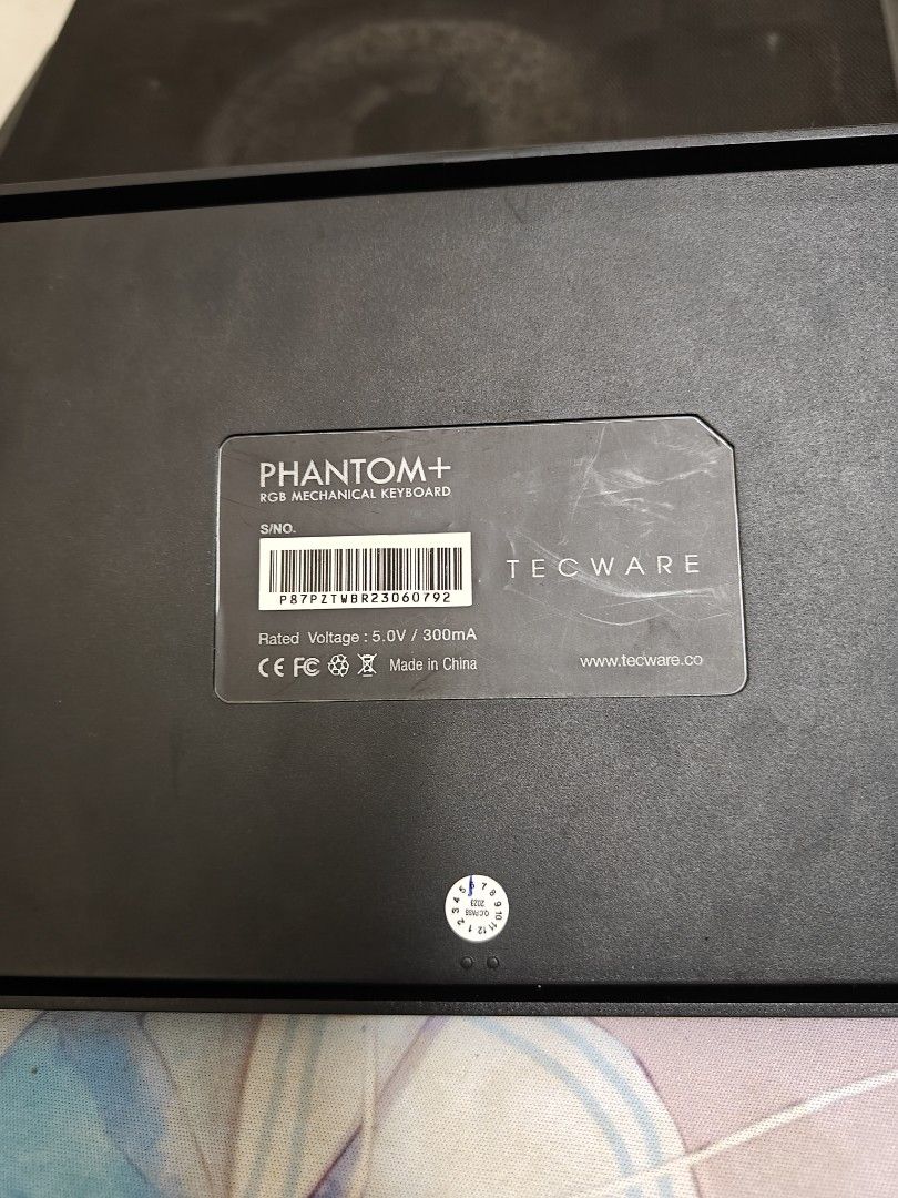 Tecware Phantom+ 87 keys mechanic keyboard with Star rail Acheron ...