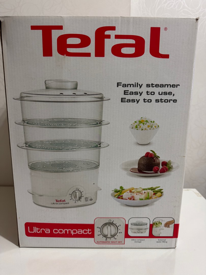 Tefal Ultra Compact 3-Tier Food Steamer, TV & Home Appliances, Kitchen ...