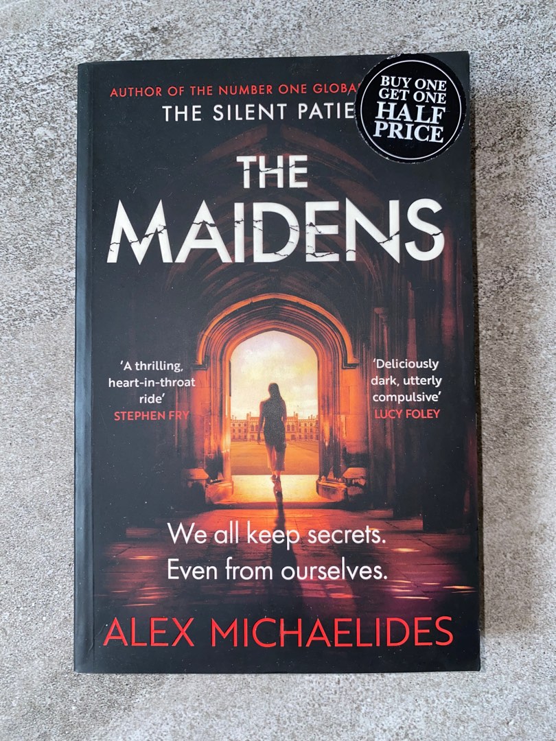 The Maidens by ALEX MICHAELIDES, Hobbies & Toys, Books & Magazines ...