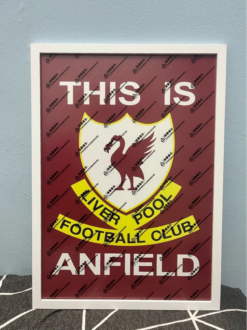 This is Anfield sign (Bob Paisley Edition), Hobbies & Toys ...